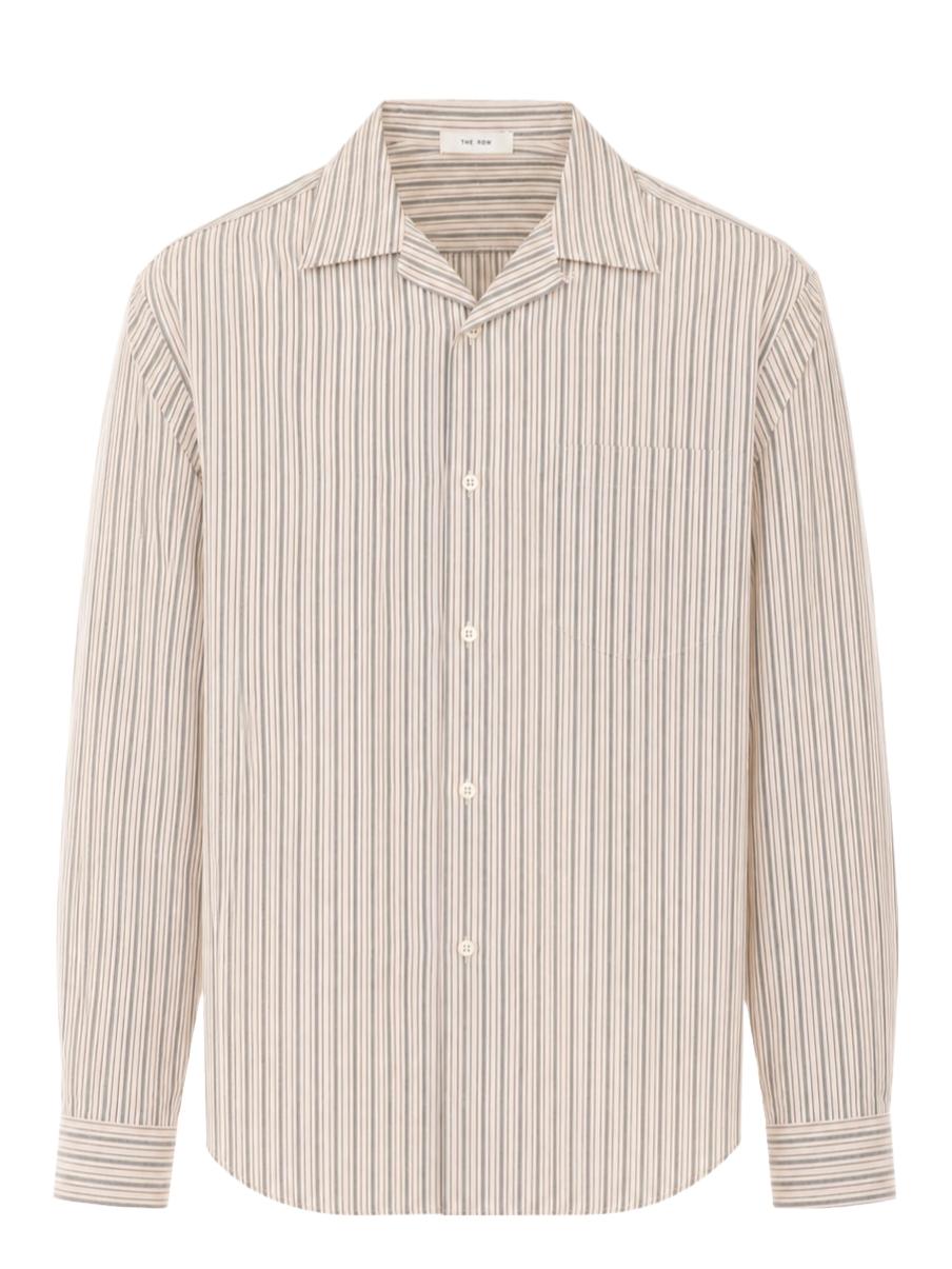 THE ROW Vanja striped shirt