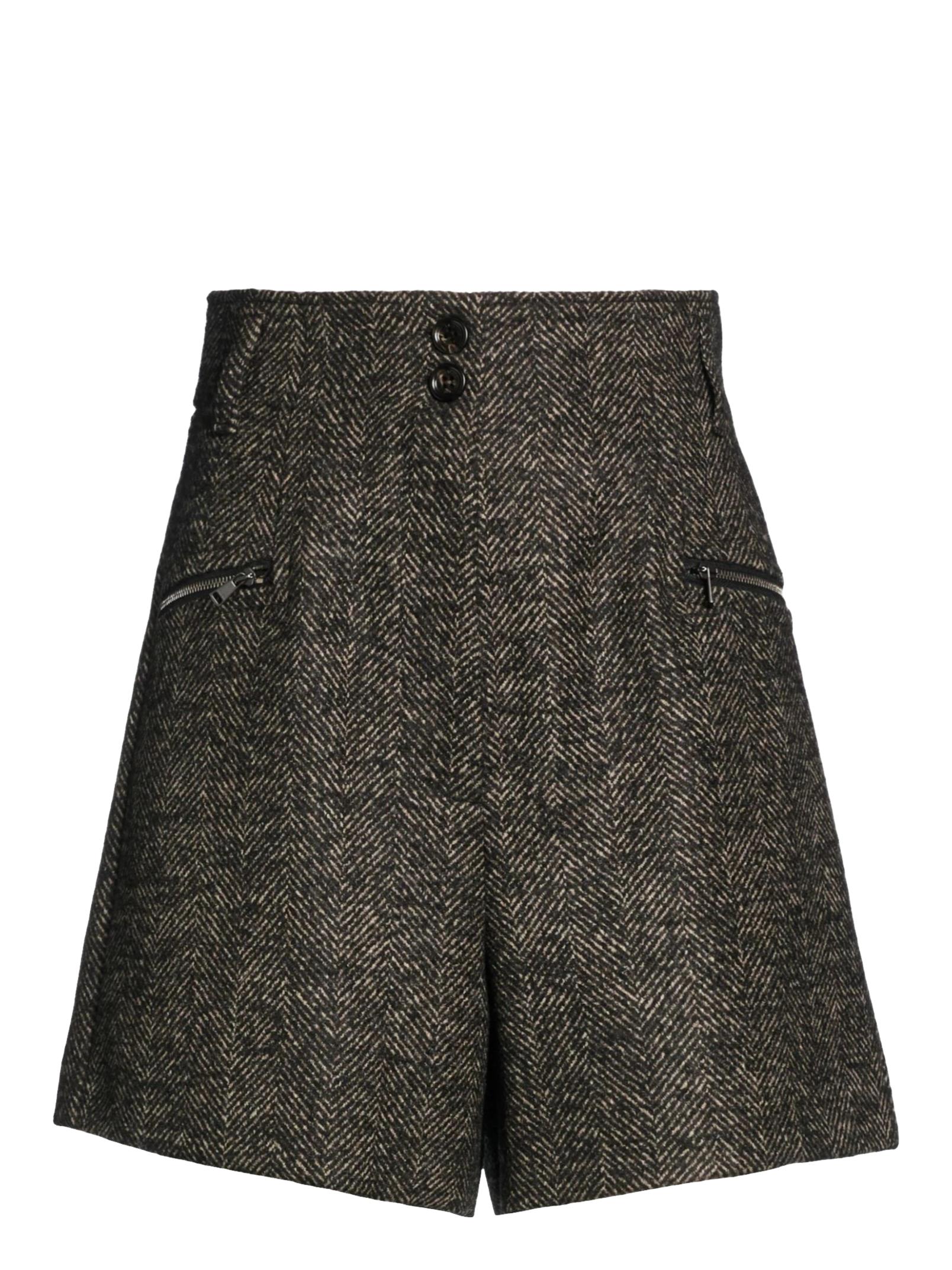 MAX MARA Max Mara Herringbone Flannel Shorts