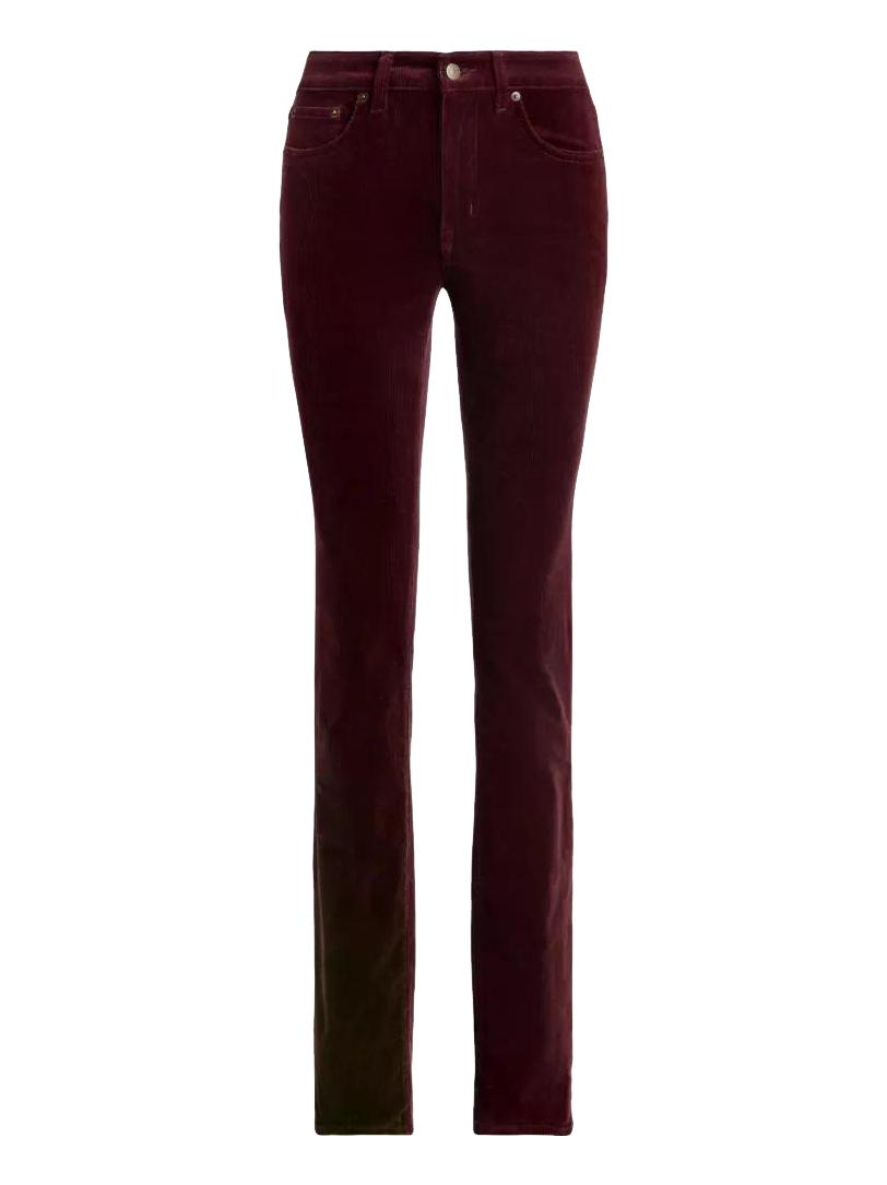 RALPH LAUREN Lauren Ralph Lauren Corduroy Slim-Fit Trousers