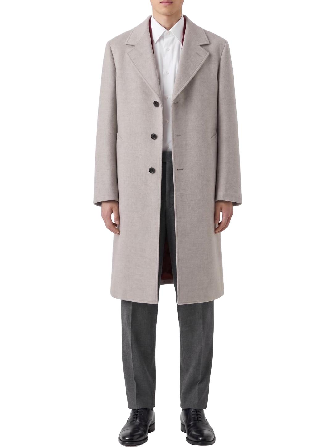 BRUNELLO CUCINELLI BRUNELLO CUCINELLI Single-Breasted Wool Coat