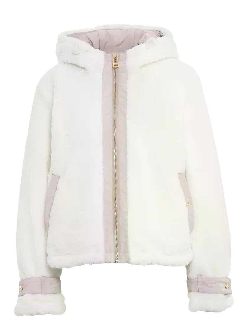 MONCLER Moncler Teddy-Trimmed Padded Zip-Up Hoodie