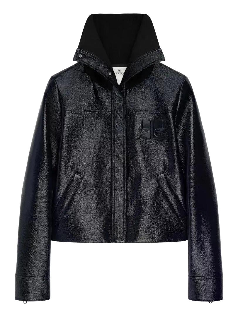 COURREGES Courrèges High-Collar Vinyl Jacket