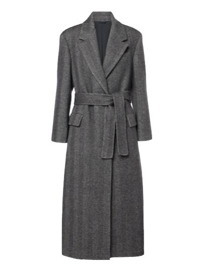 BRUNELLO CUCINELLI Brunello Cucinelli Belted Lapel Coat