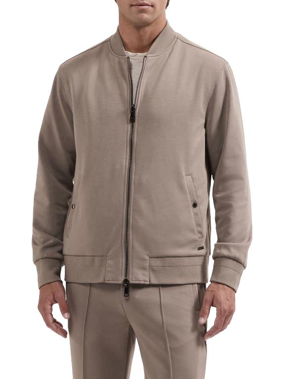 BUGATCHI Bugatchi Soft Touch Knit Bomber Jacket