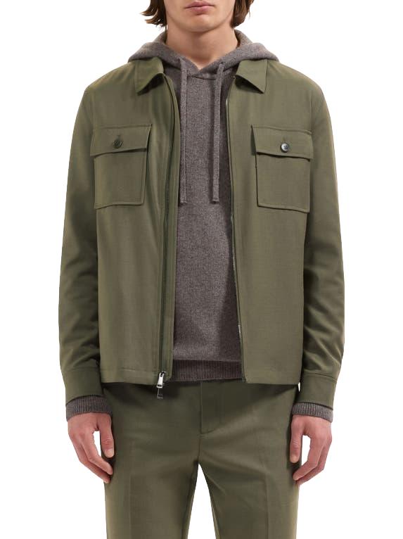 BUGATCHI Bugatchi Travel Tech Shirt Jacket