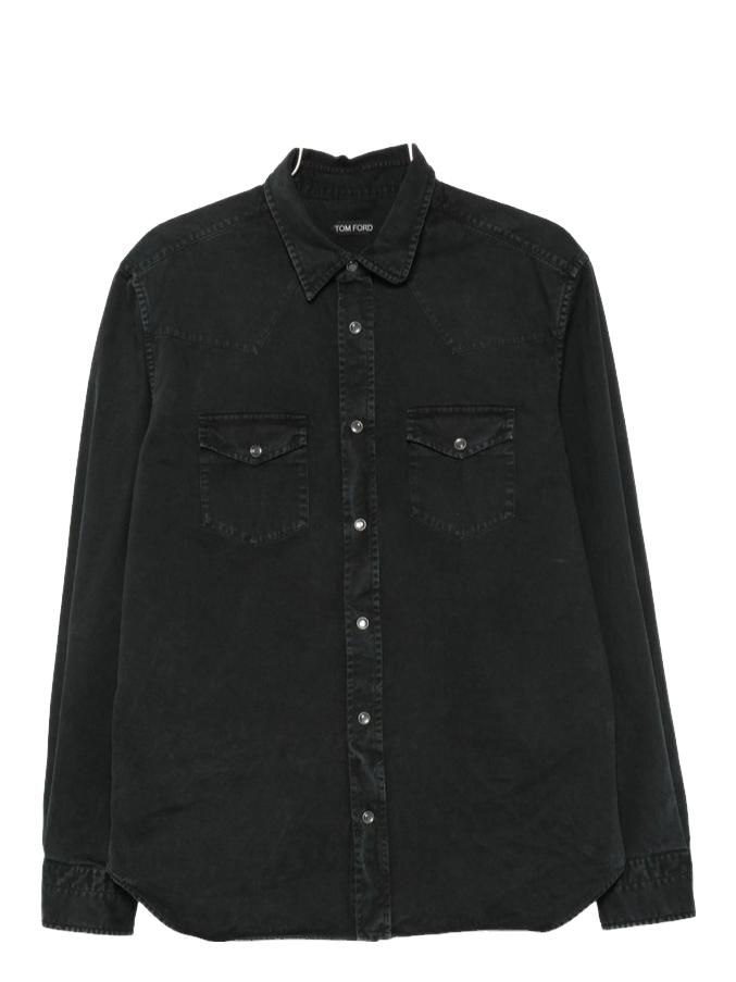 LEMAIRE Lemaire Trucker Contrast-Stitch Denim Jacket