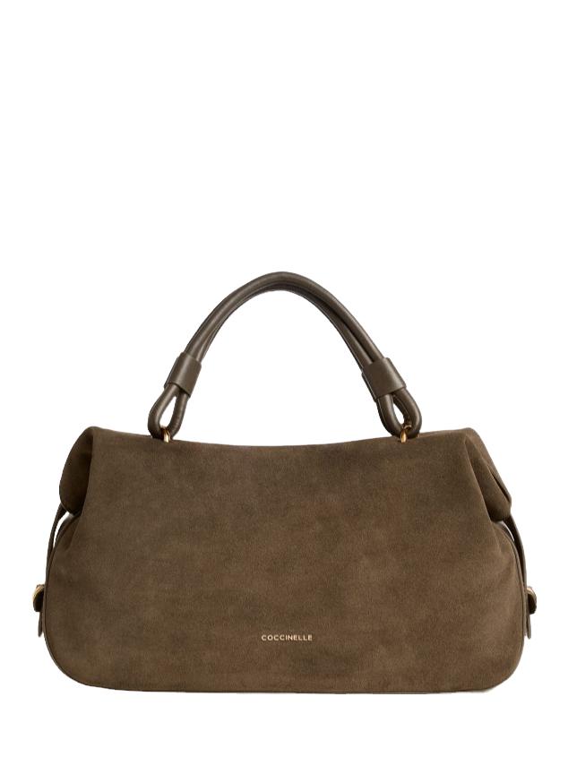COCCINELLE Coccinelle Suede-Finish Leather Tote Bag
