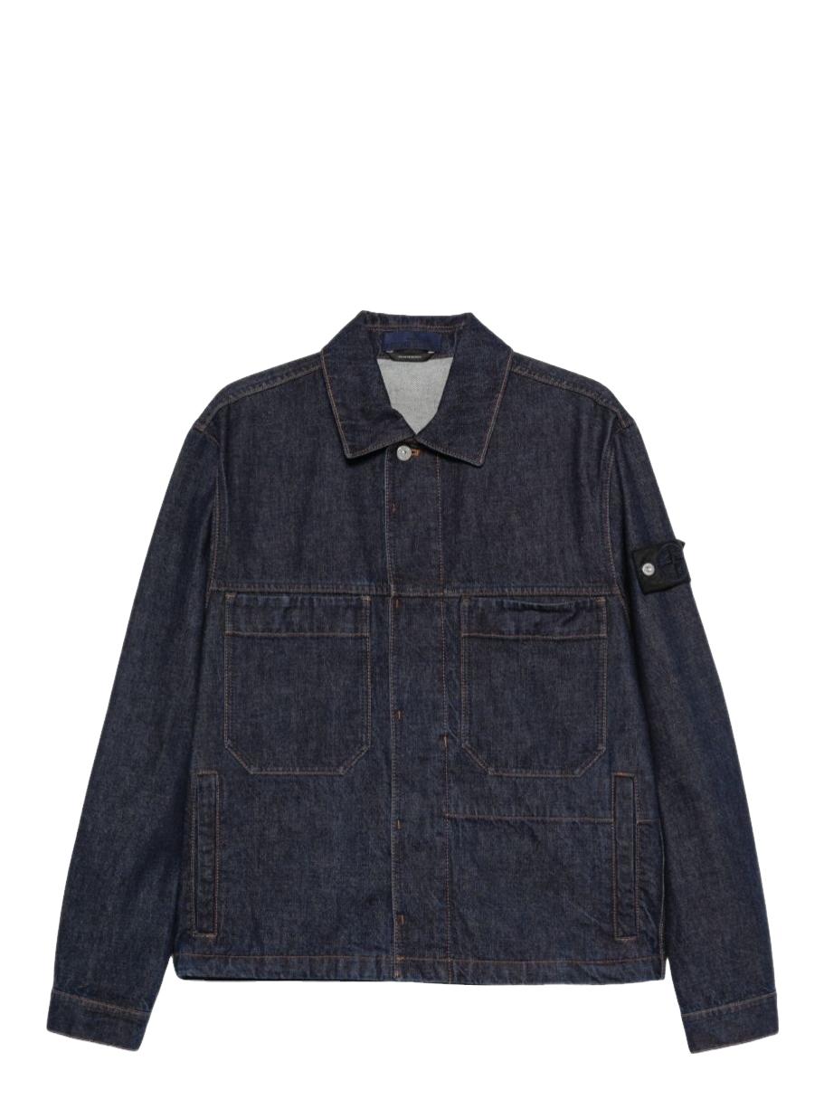 STONE ISLAND Stone Island Long Sleeve Denim Jacket