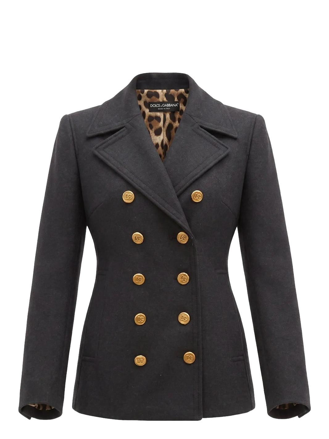 AMI AMI Paris Double-Breasted Wool Coat