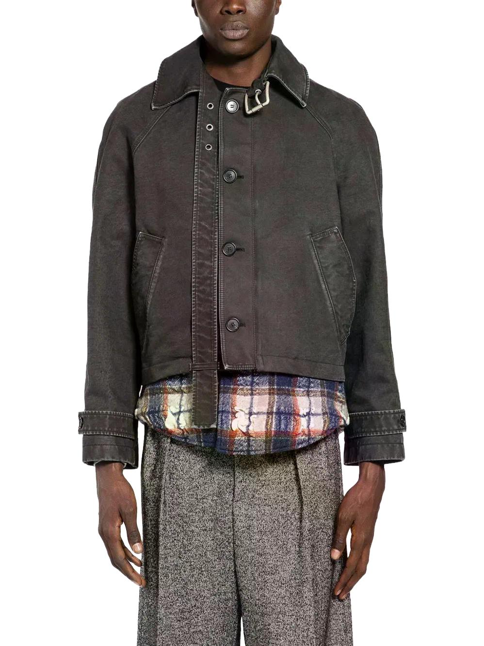 LOEWE LOEWE Belted Button-Front Jacket