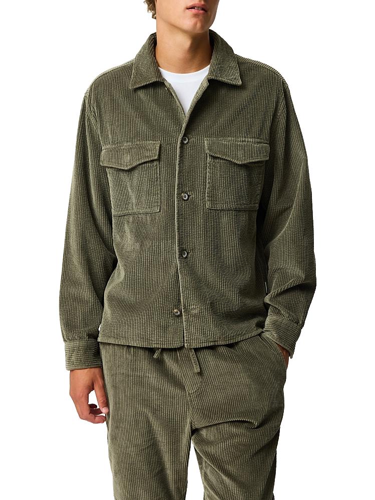 RODD & GUNN glendale cotton pocket corduroy shirt