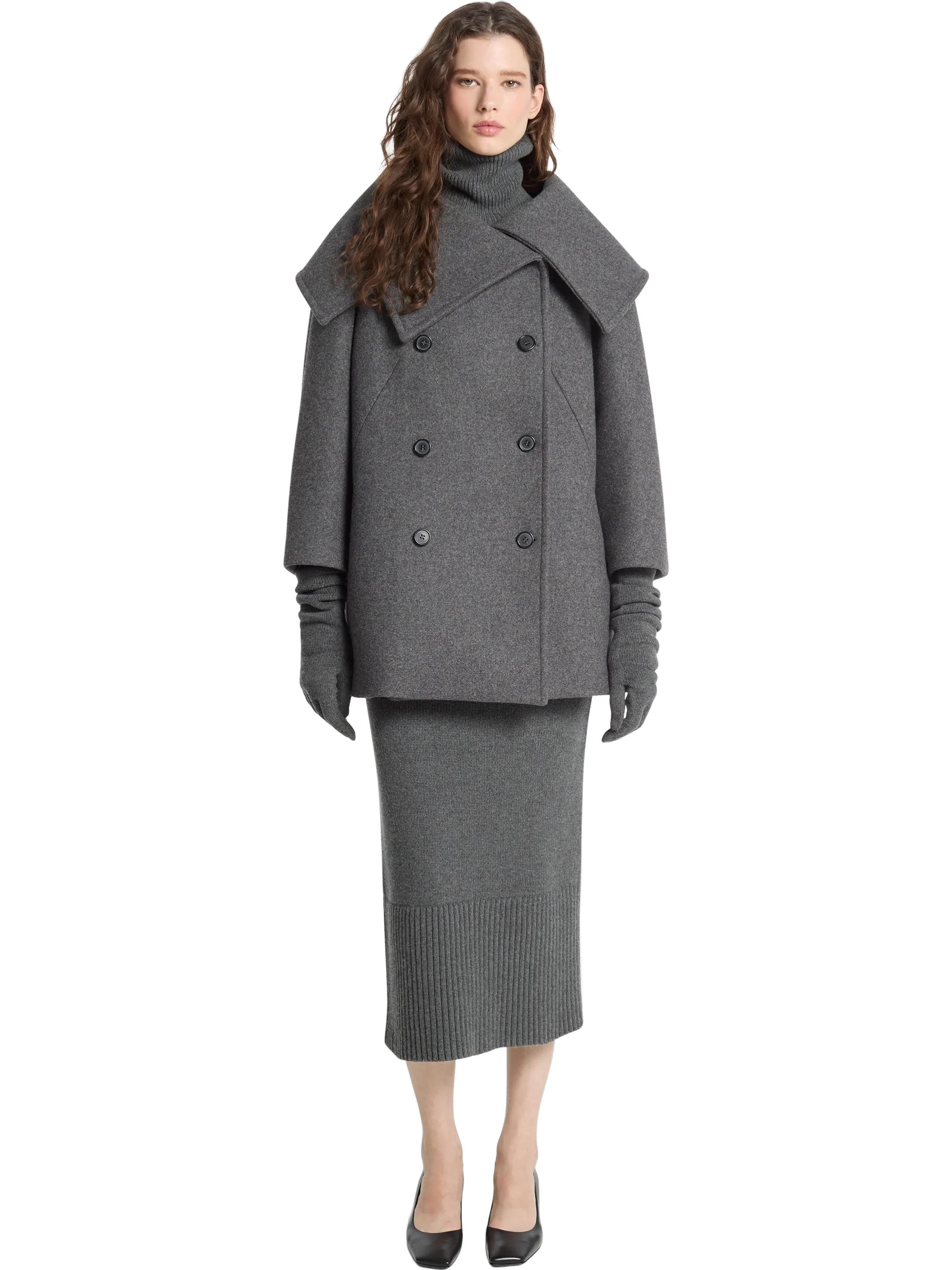 RALPH LAUREN kymberly wool sleeveless day dress