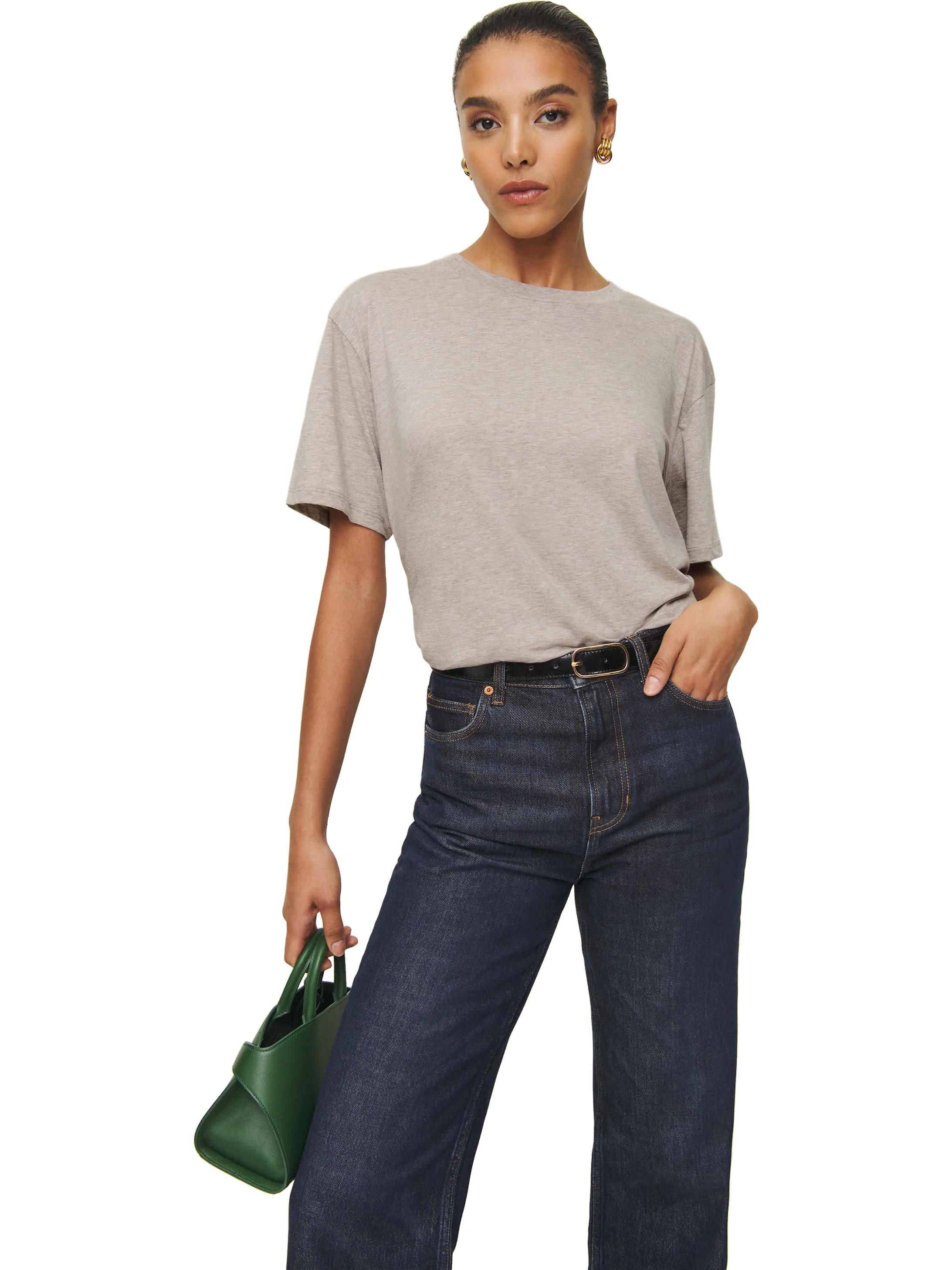REFORMATION Reformation Liam Oversized T-Shirt