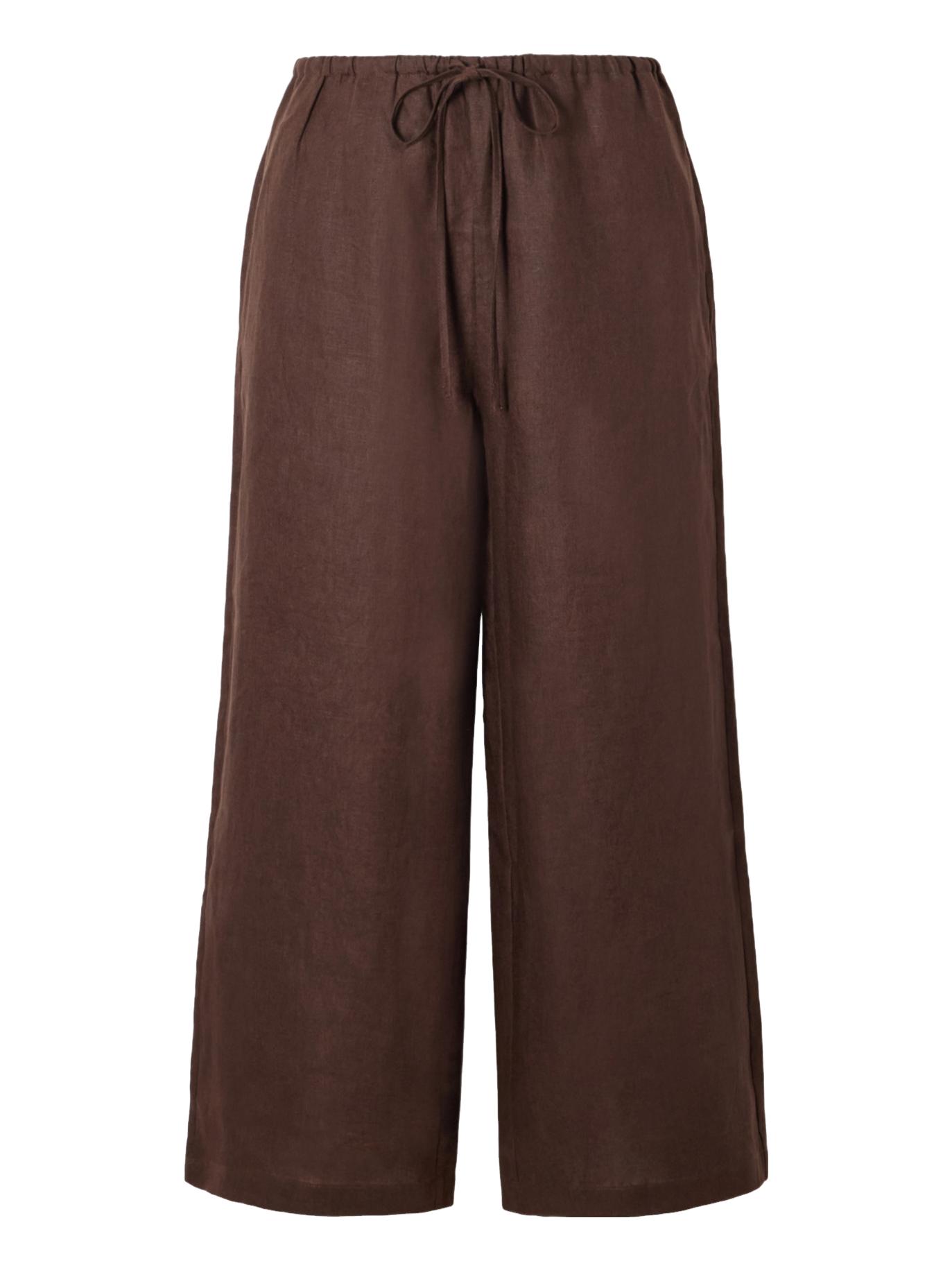STAUD Staud Wide-Leg Cropped Trousers