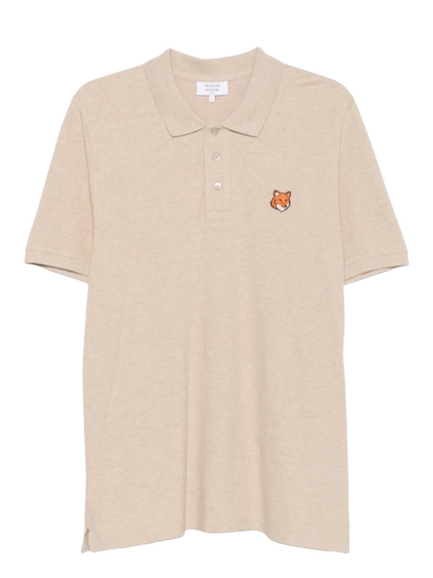 MAISON KITSUNÉ Fox Head Patch Polo Shirt