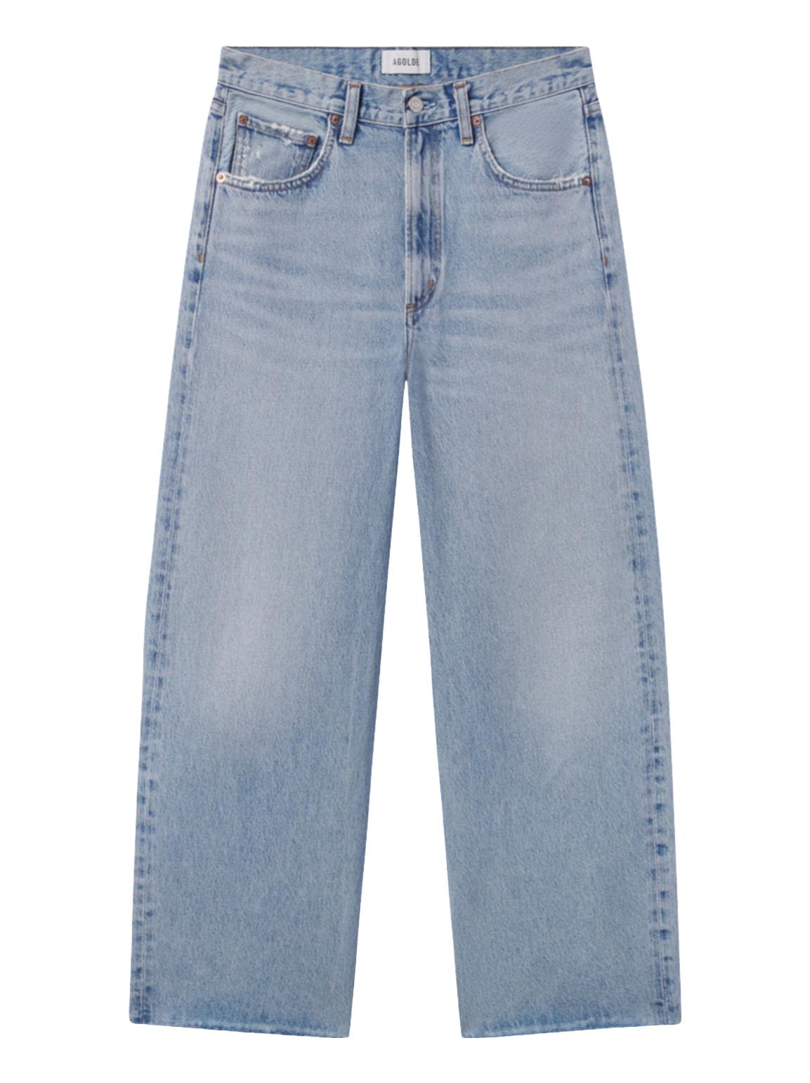 AGOLDE Agolde Low Curve Fray Jeans