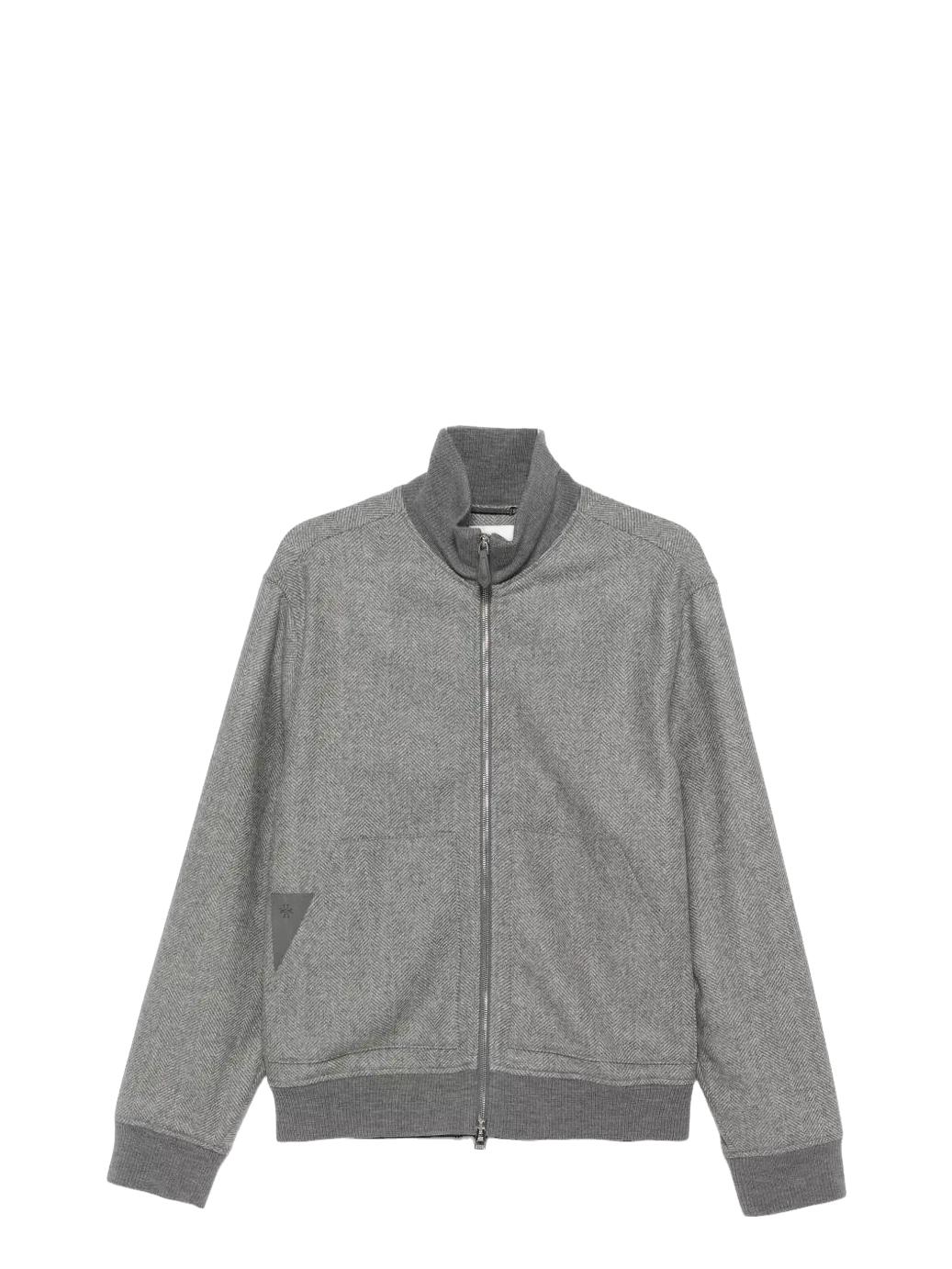 JACOB COHEN Jacob Cohën Zip-Up Herringbone Jacket