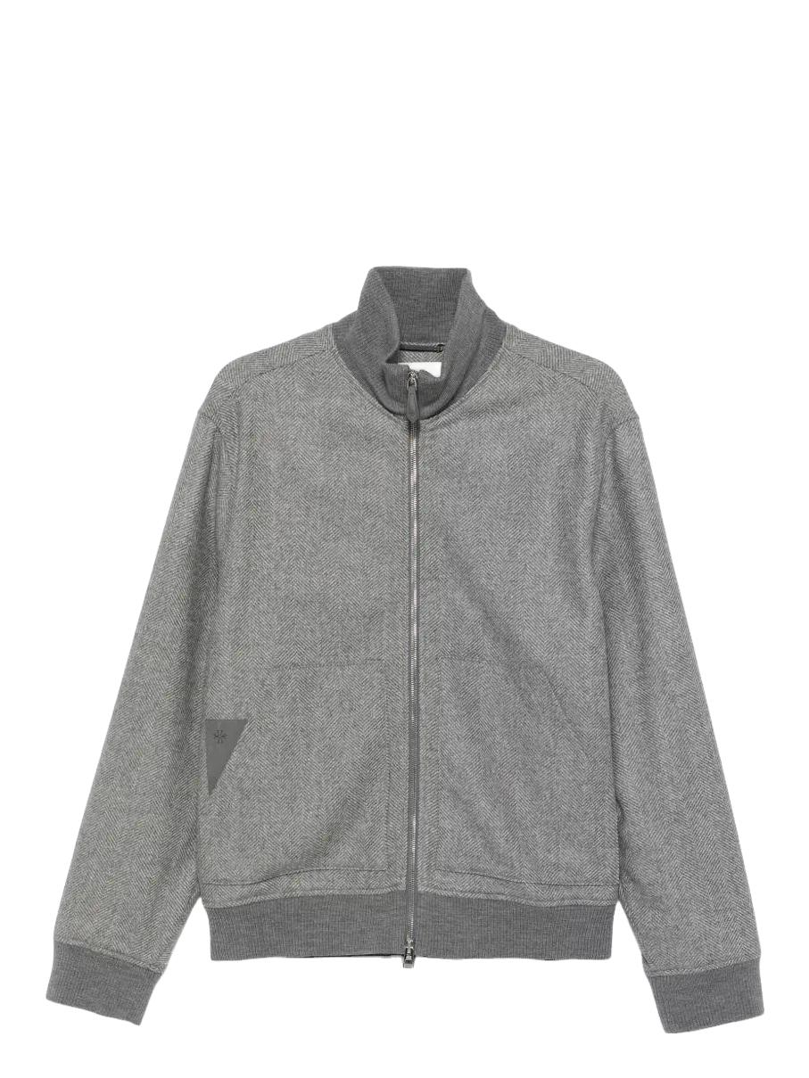 JACOB COHEN Jacob Cohen Zip-Up Herringbone Jacket