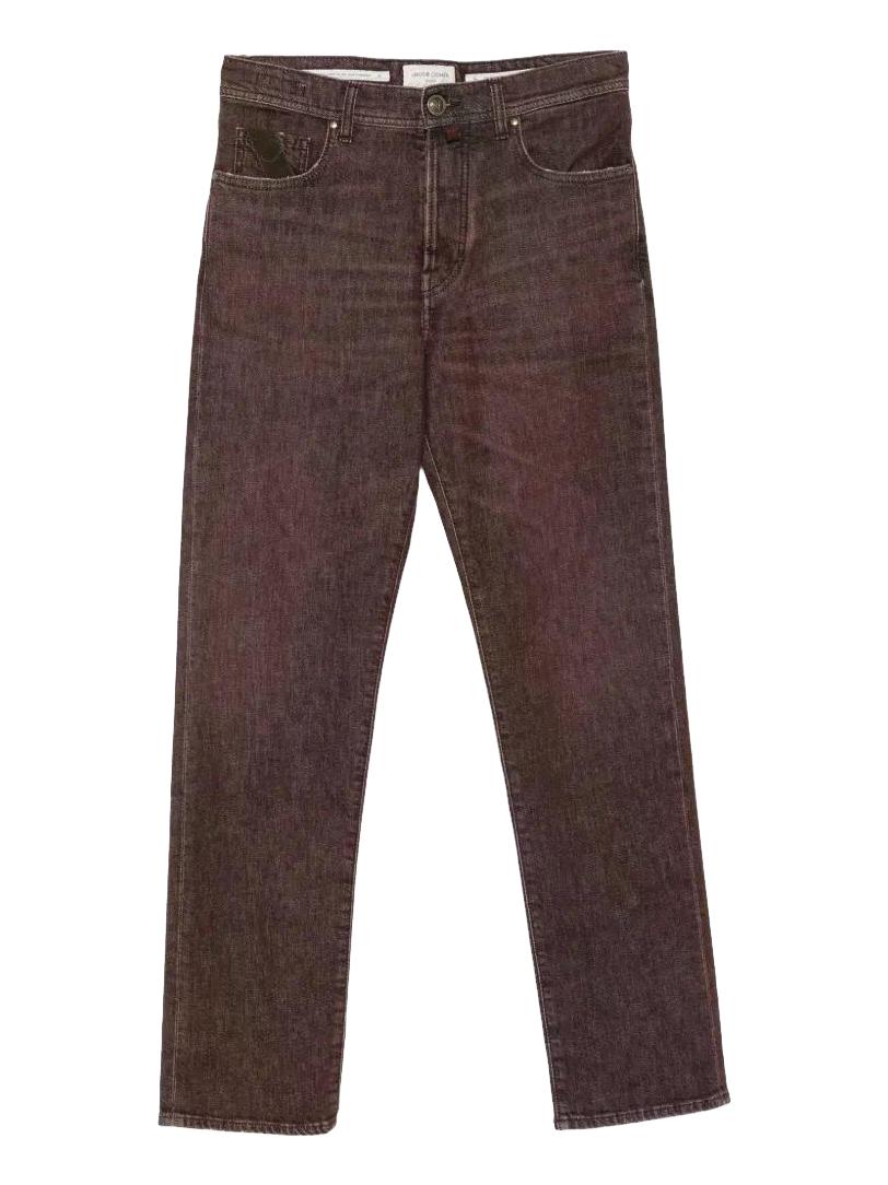 JACOB COHEN Jacob Cohën Logo Patch Straight-Leg Jeans