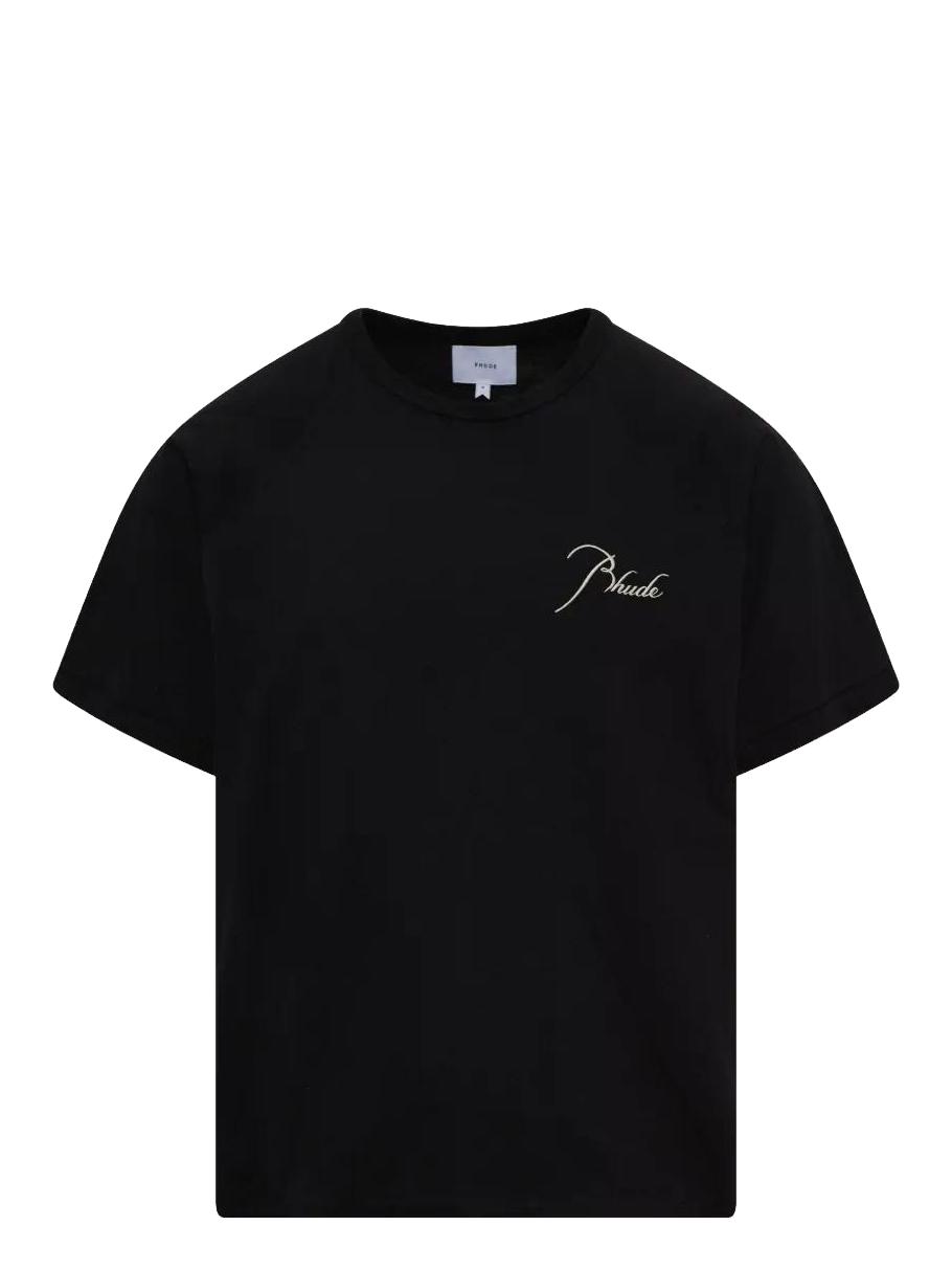RHUDE classique raglan logo-detail t-shirt