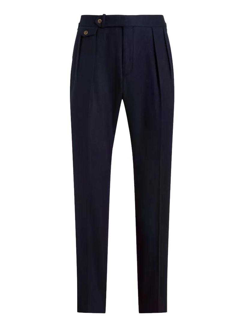 POLO RALPH LAUREN Polo Ralph Lauren Wool Flannel Pleated Trousers