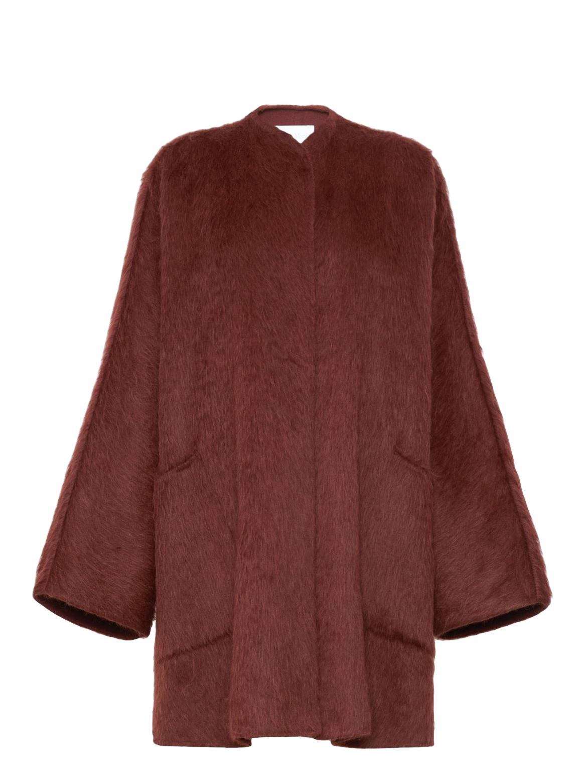 MAX MARA Max Mara Short Alpaca and Wool Coat