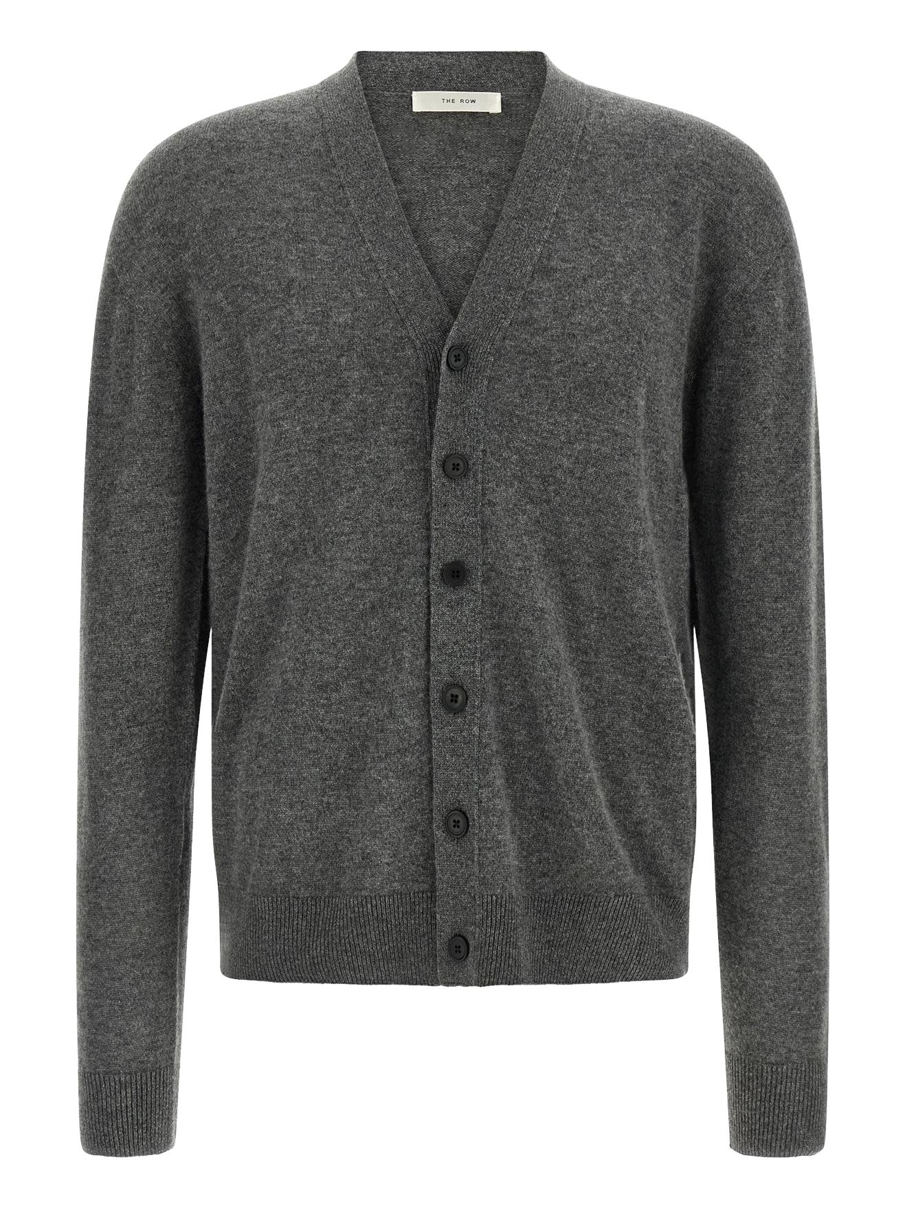 LARDINI Lardini Double-Breasted Herringbone Wool Blend Coat