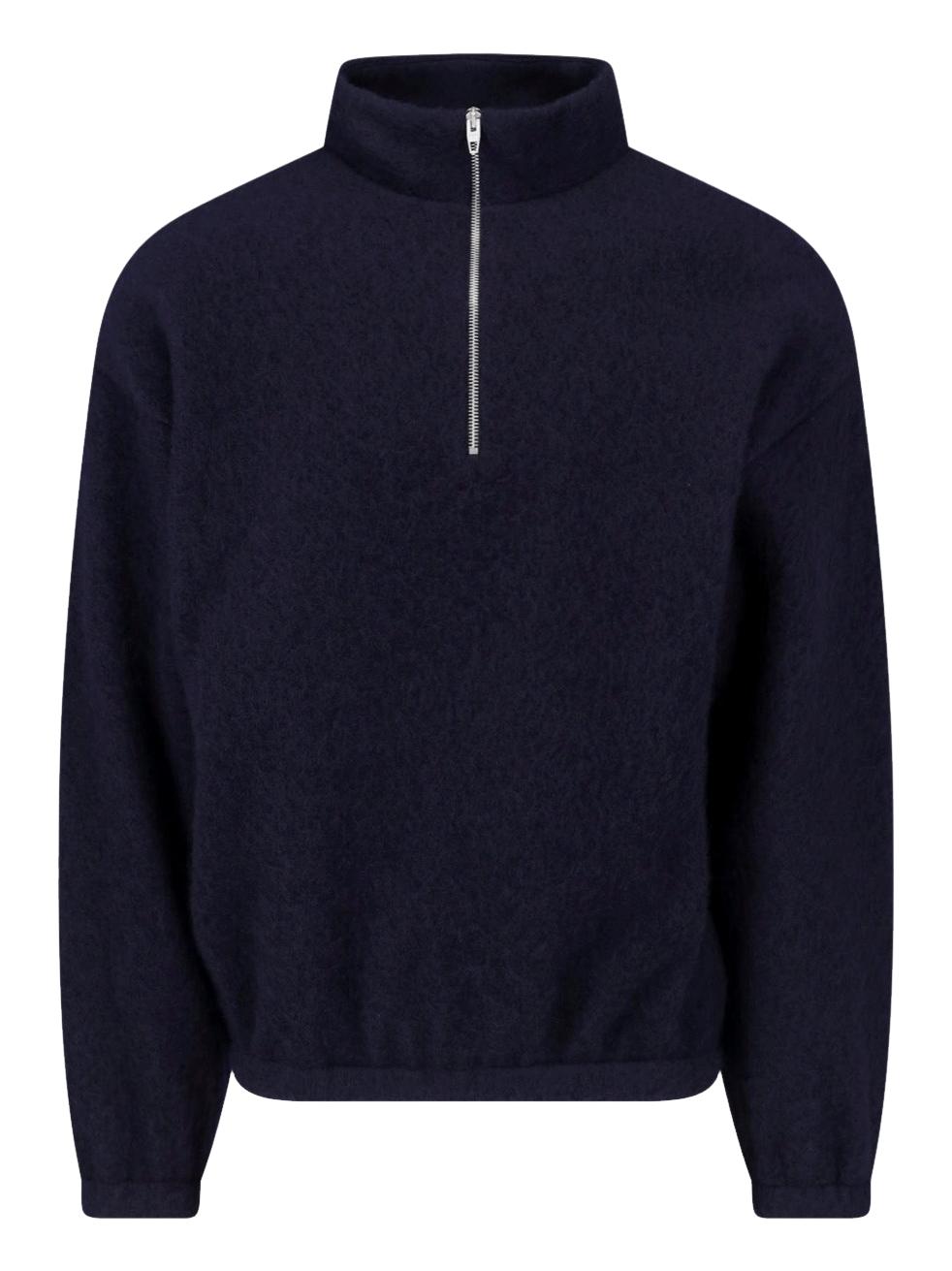 LARDINI Lardini High-Neck Jacket With Concealed Fastening