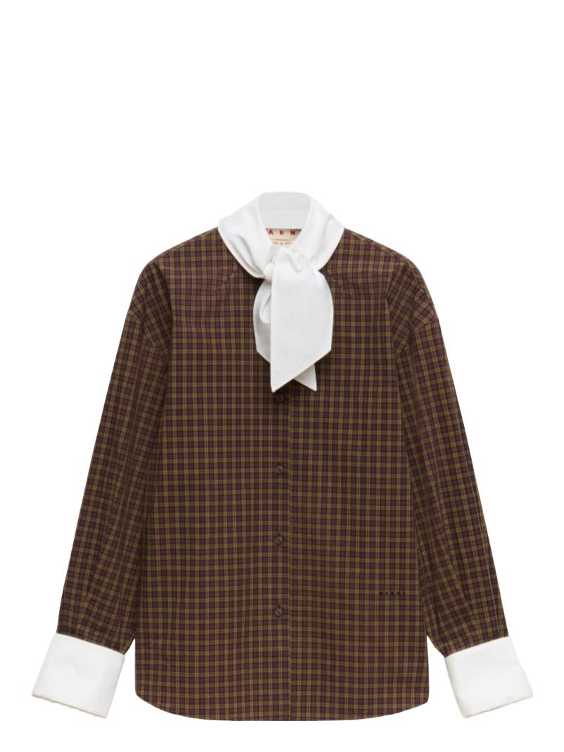 MARNI Marni Checked Poplin Shirt