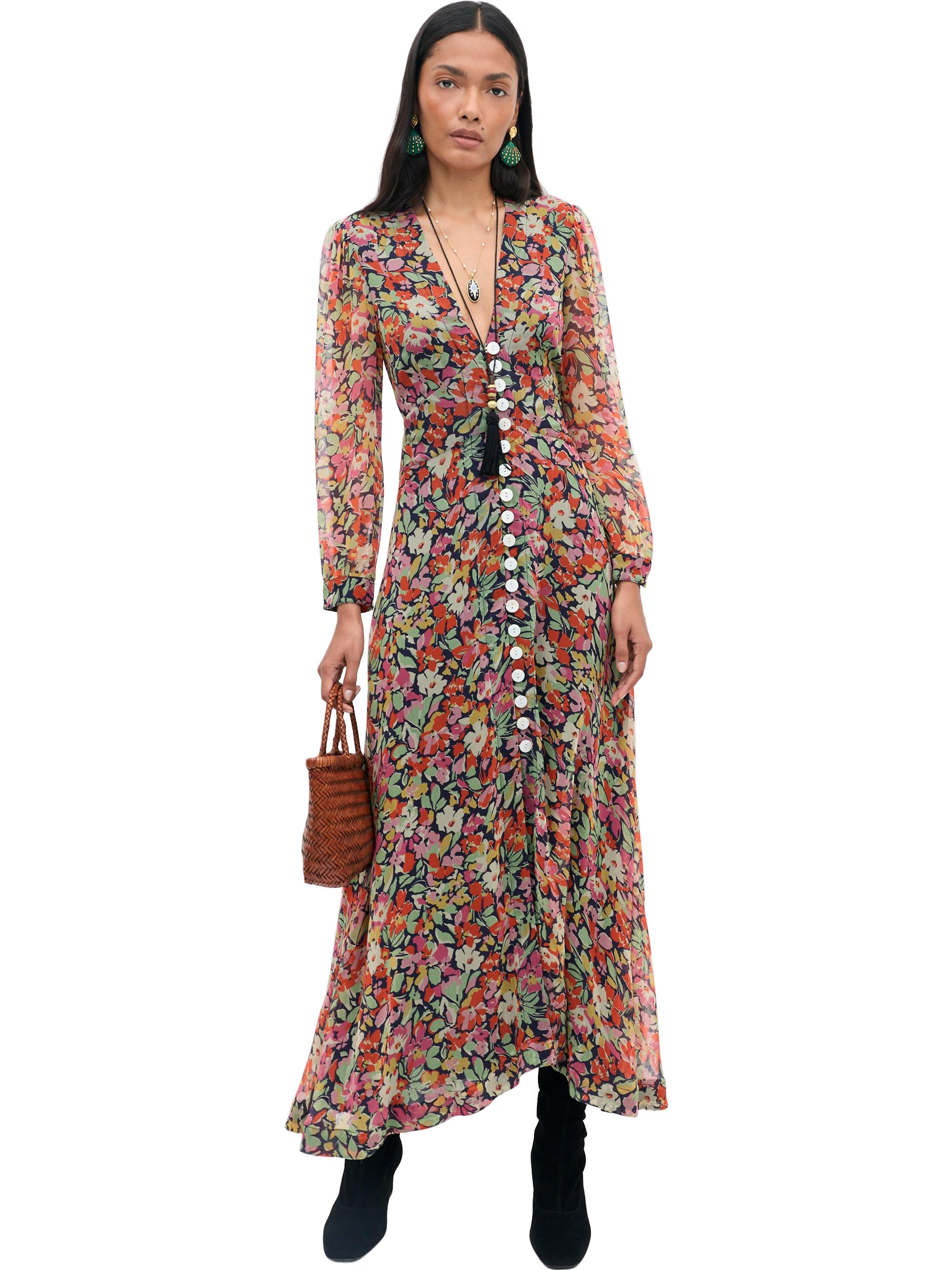 RIXO RIXO Avalyn Vintage Floral Maxi Dress