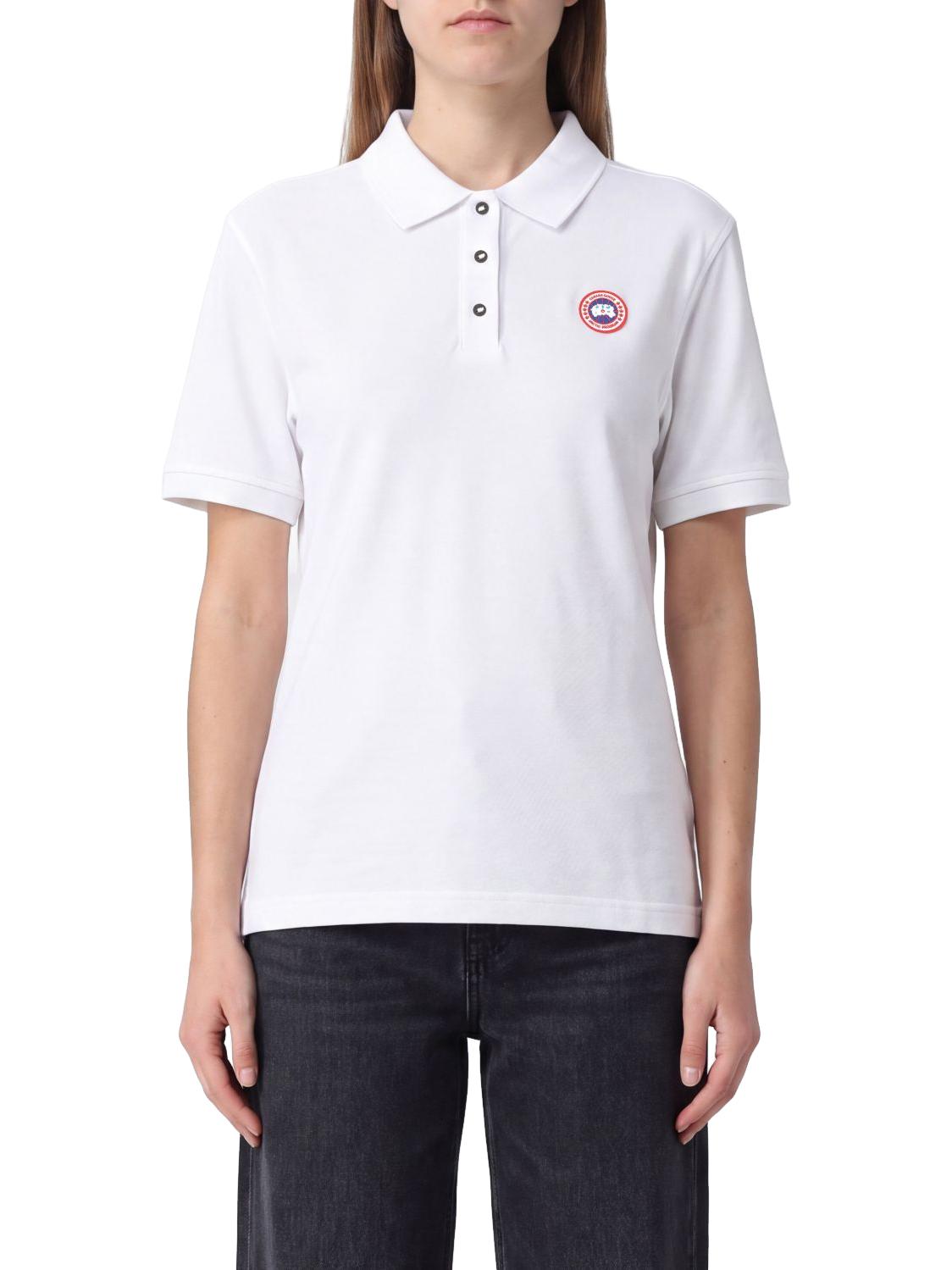 CANADA GOOSE Canada Goose Slim Fit Cotton Polo Shirt with Contrast Logo