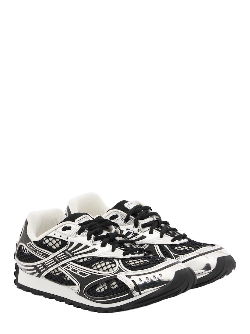 BOTTEGA VENETA Bottega Veneta Orbit Metallic Sneakers