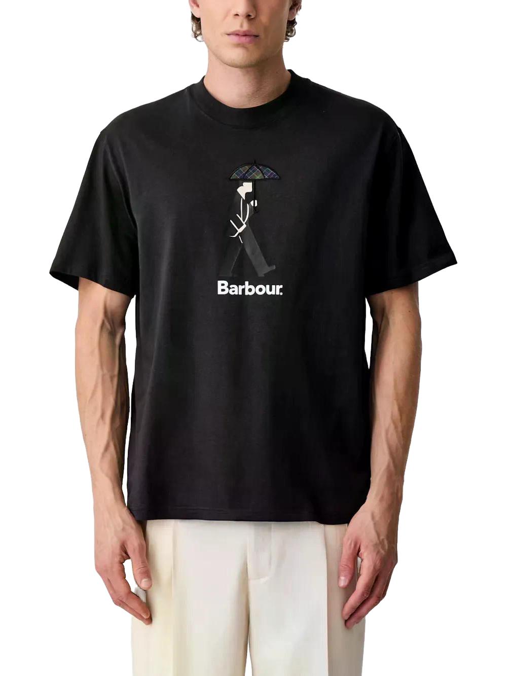 BARBOUR graphic-print t-shirt