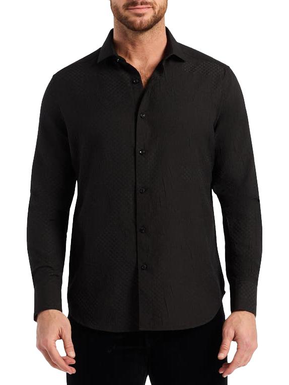 ROBERT GRAHAM devonshire long sleeve button front shirt