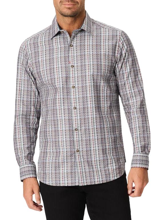 ROBERT GRAHAM elroy long sleeve woven shirt