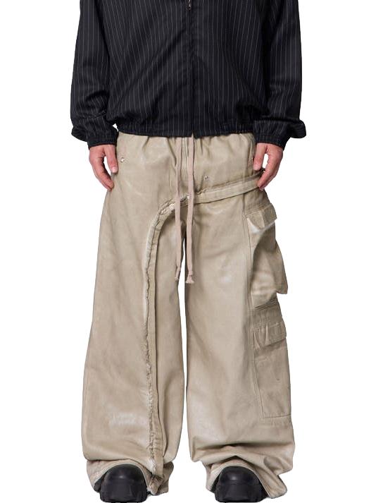 MNML mnml Rave Seam Cargo Wide Leg Pants