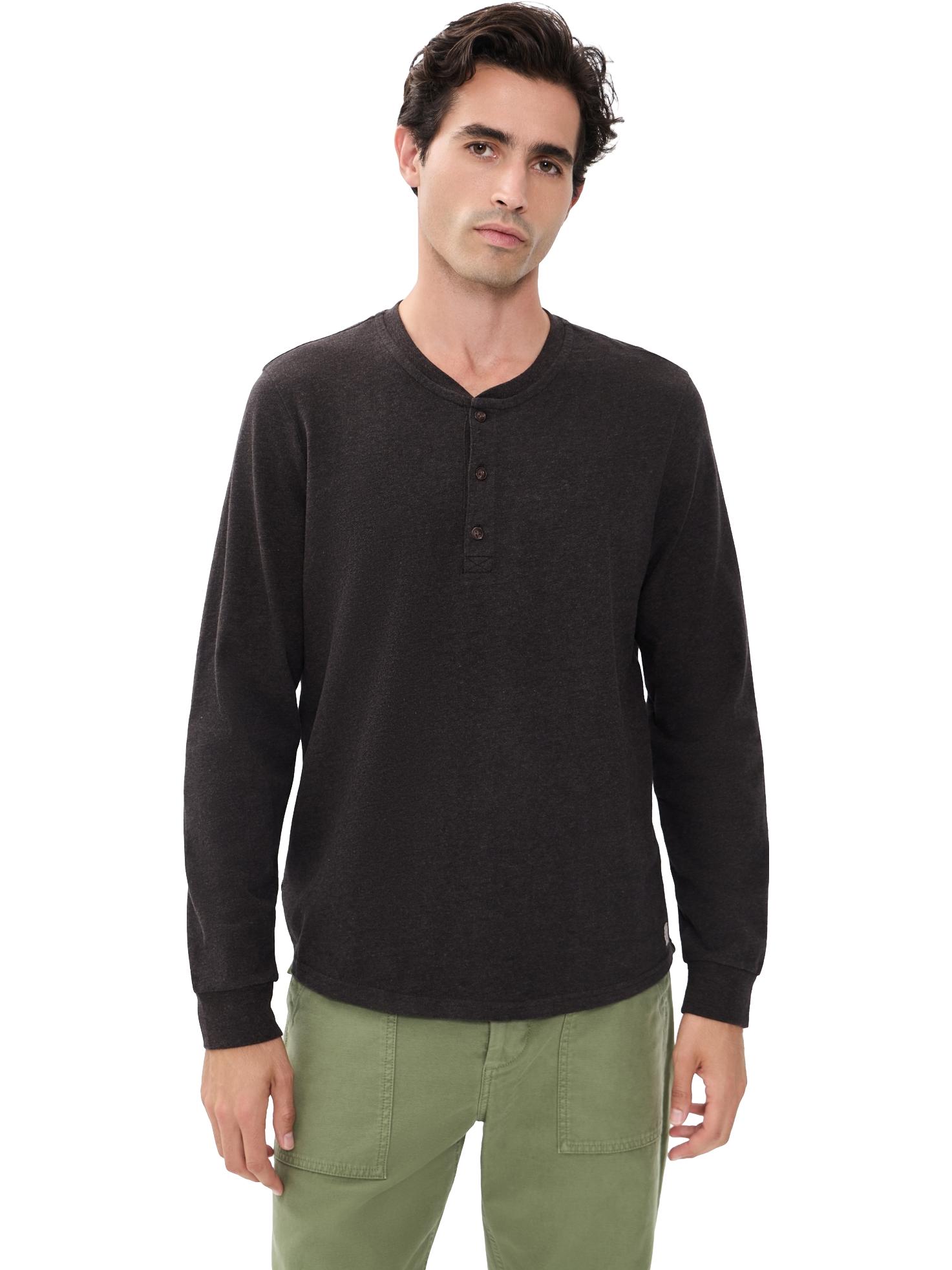 MARINE LAYER luxe 250 henley tee