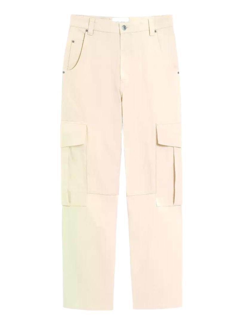 AMI AMI Paris Baggy Fit Cargo Cotton Trousers
