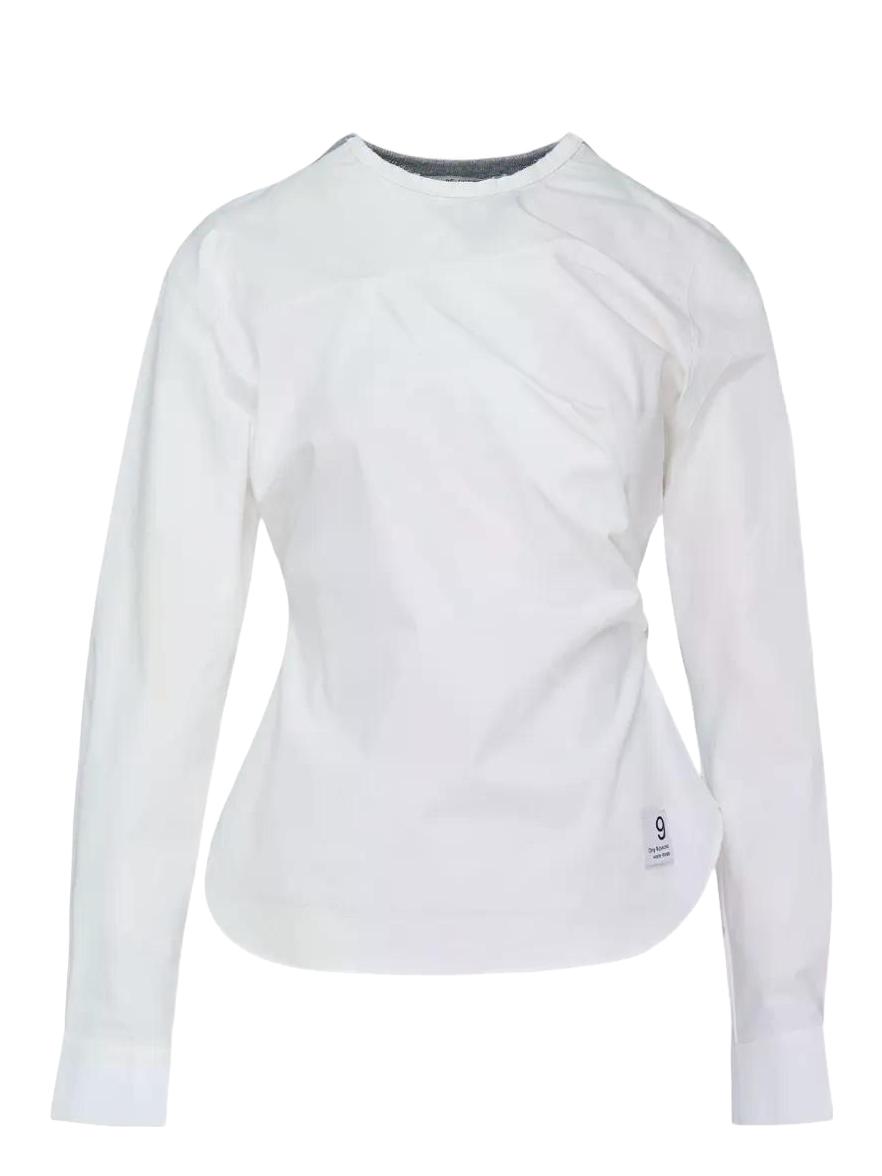 FLORE FLORE FLORE FLORE Ribbed Organic Cotton T-Shirt