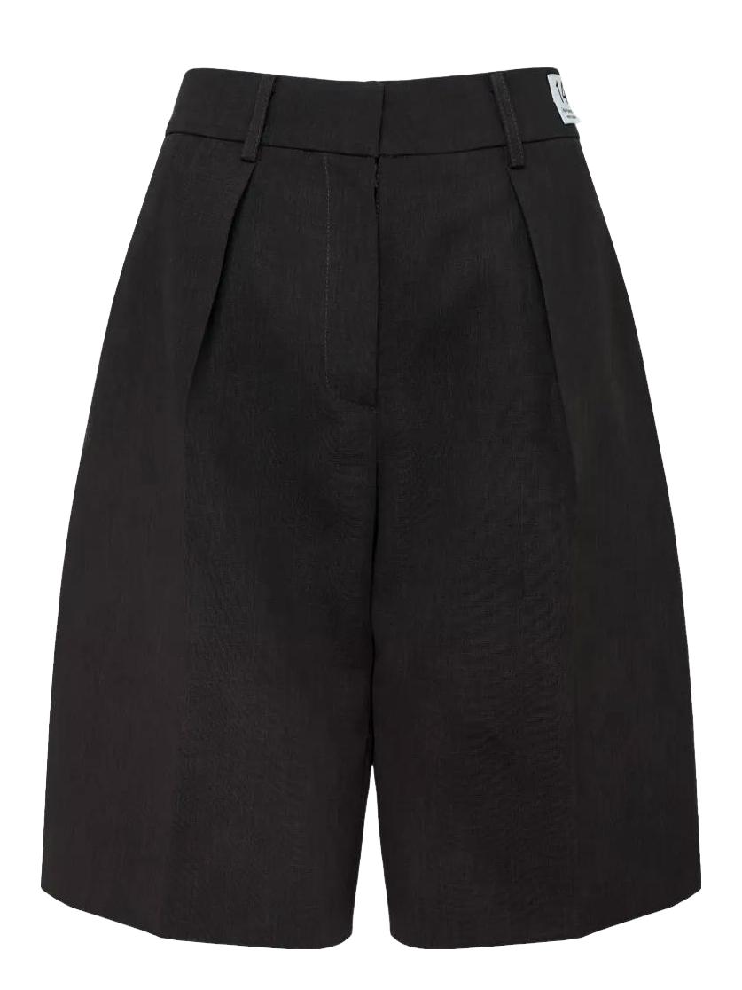 JACQUEMUS JACQUEMUS Cotton and Linen Blend Cropped Top