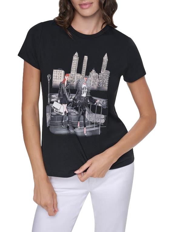 DKNY DKNY Central Park Steps Graphic T-Shirt