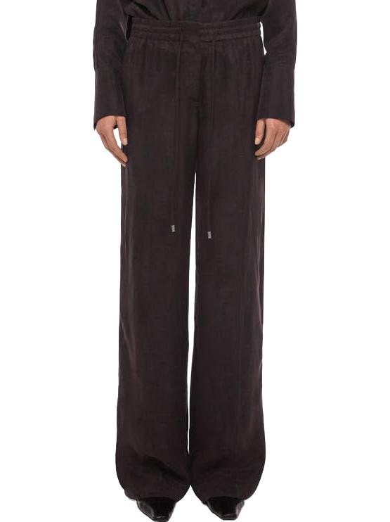 HELMUT LANG Helmut Lang Fluid Microsuede Drawstring Pants