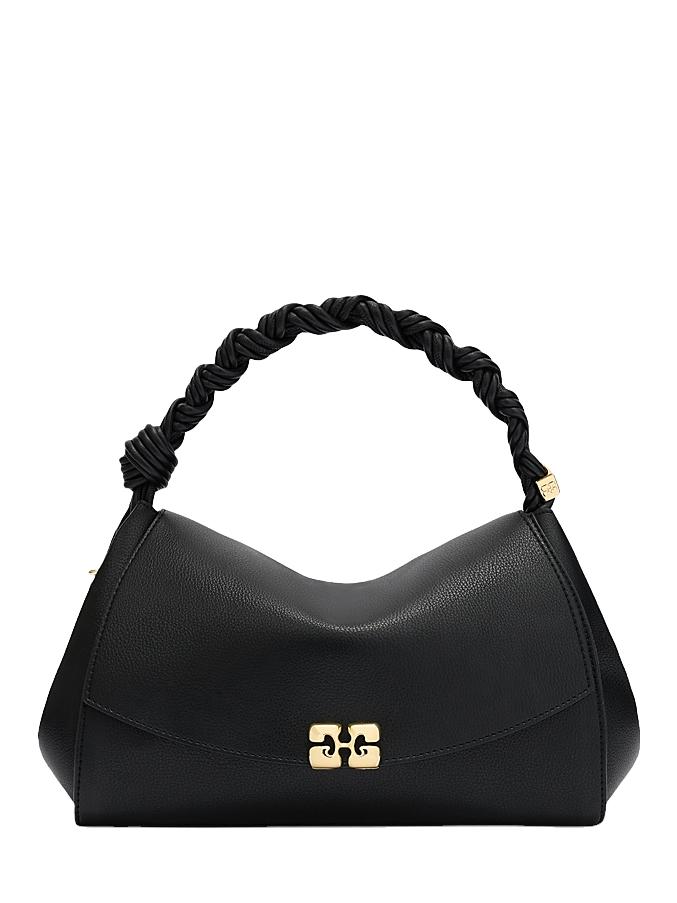 GANNI Ganni Very Bou Twisted Top Handle Bag