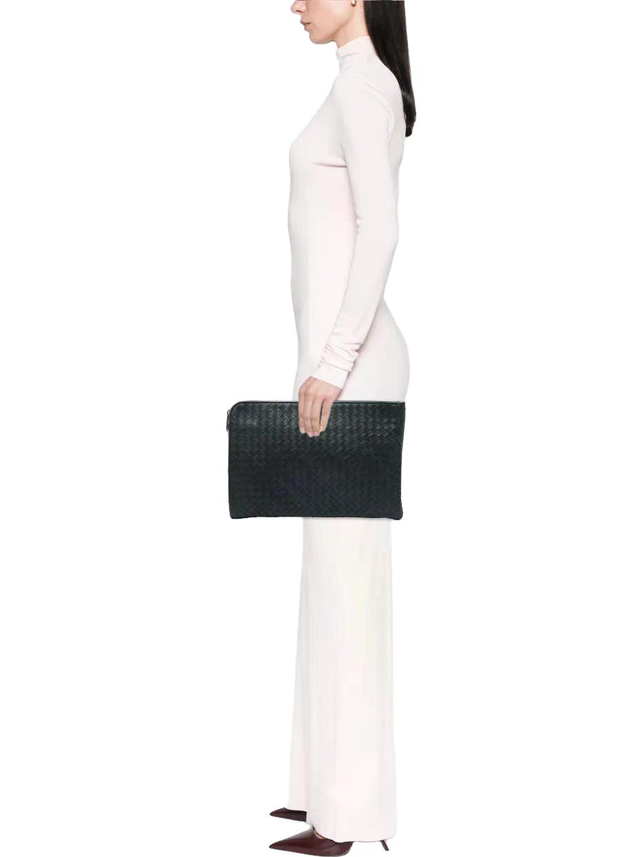BOTTEGA VENETA BOTTEGA VENETA Nappa Intrecciato Clutch Bag