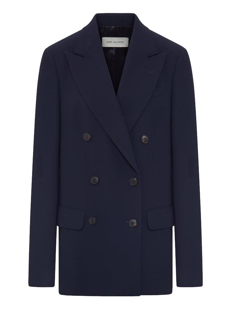 BOTTEGA VENETA Bottega Veneta Pinstripe Belted Jacket