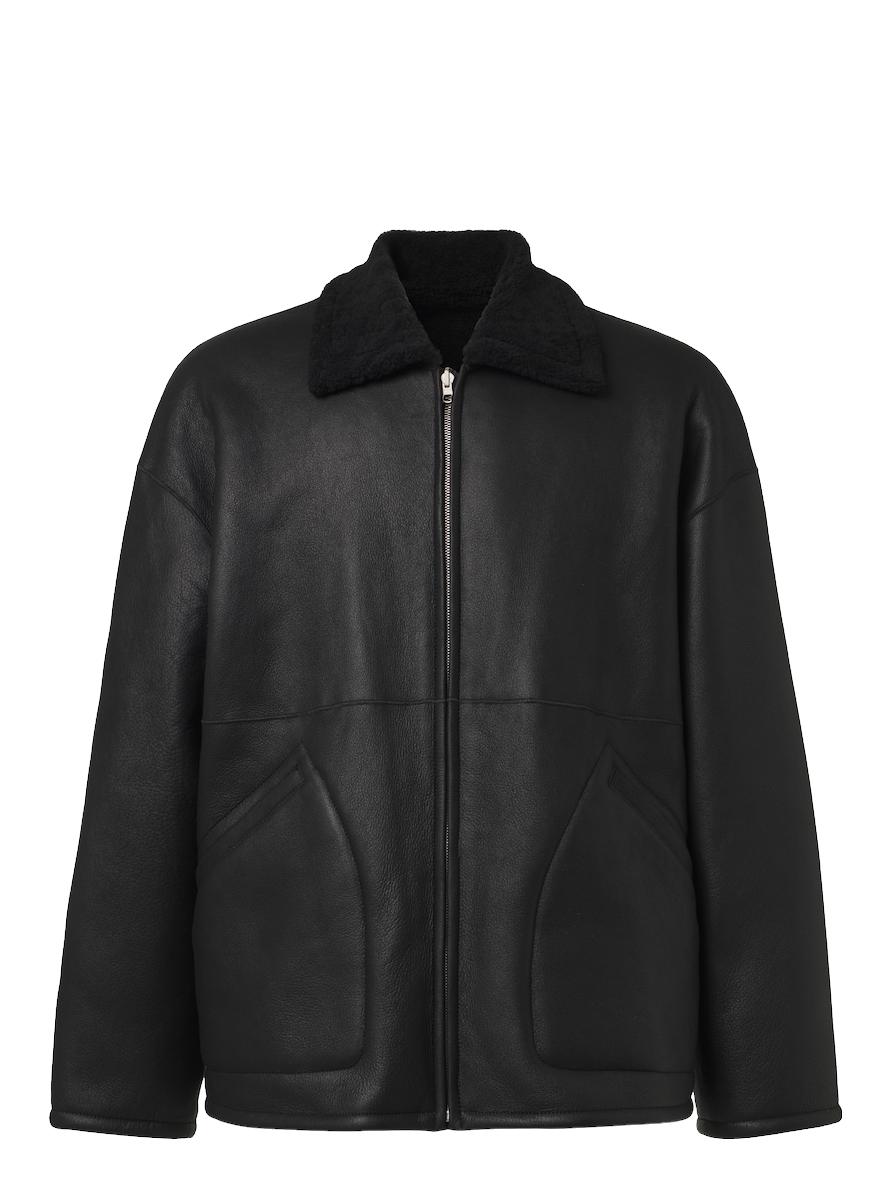 AURALEE reversible shearling jacket