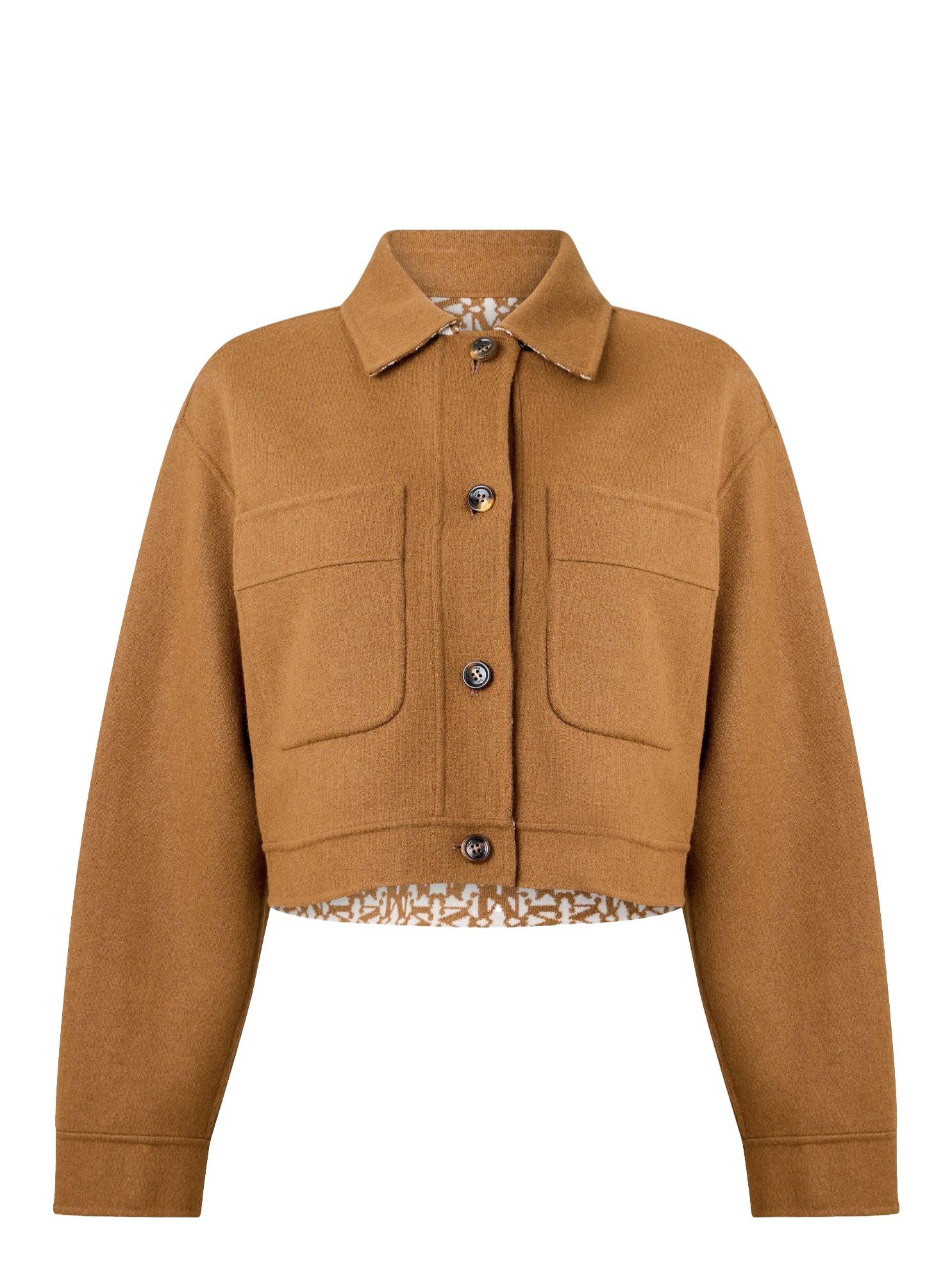 MAX MARA cropped lapel jacket