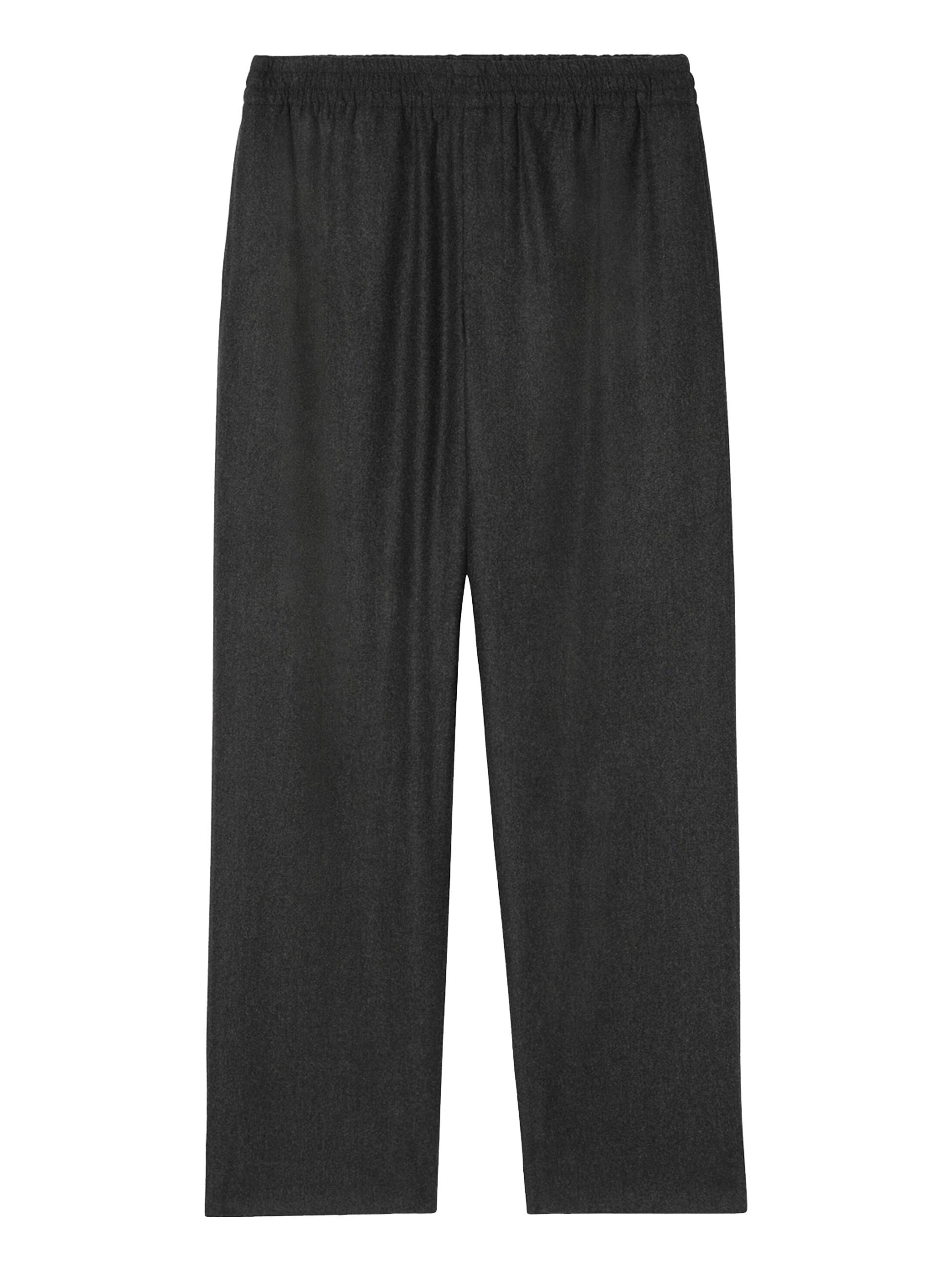 BURBERRY wool-cashmere straight trousers