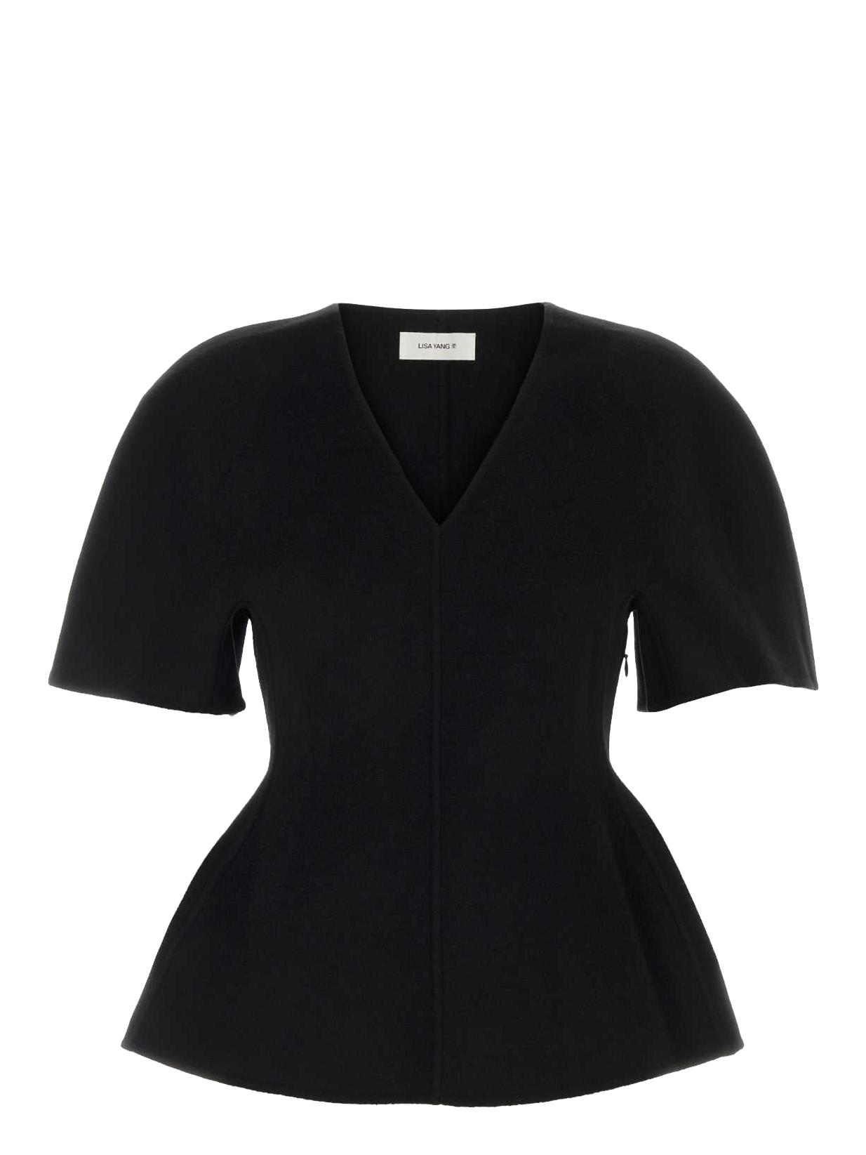 TOTÊME Slit-Detail Flared Blouse