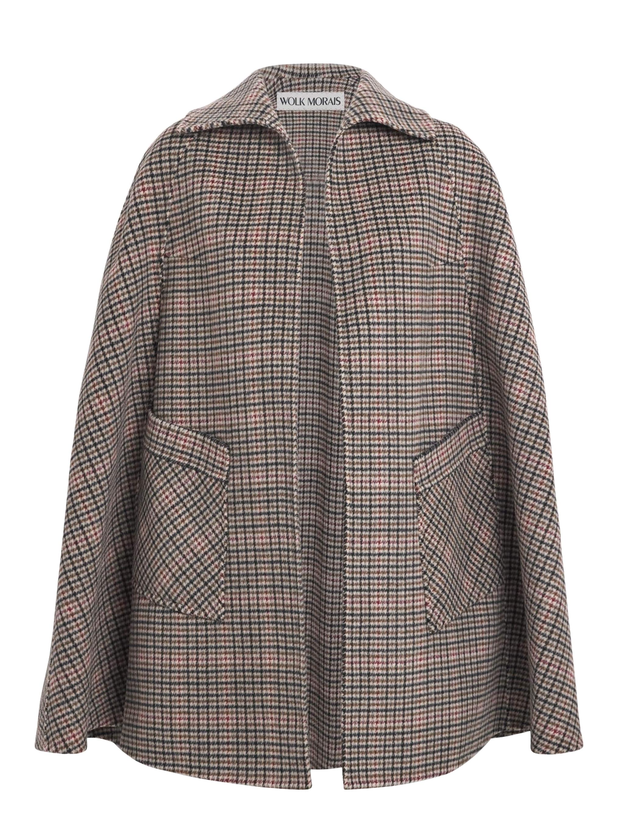 WOLK MORAIS cashmere camden cape